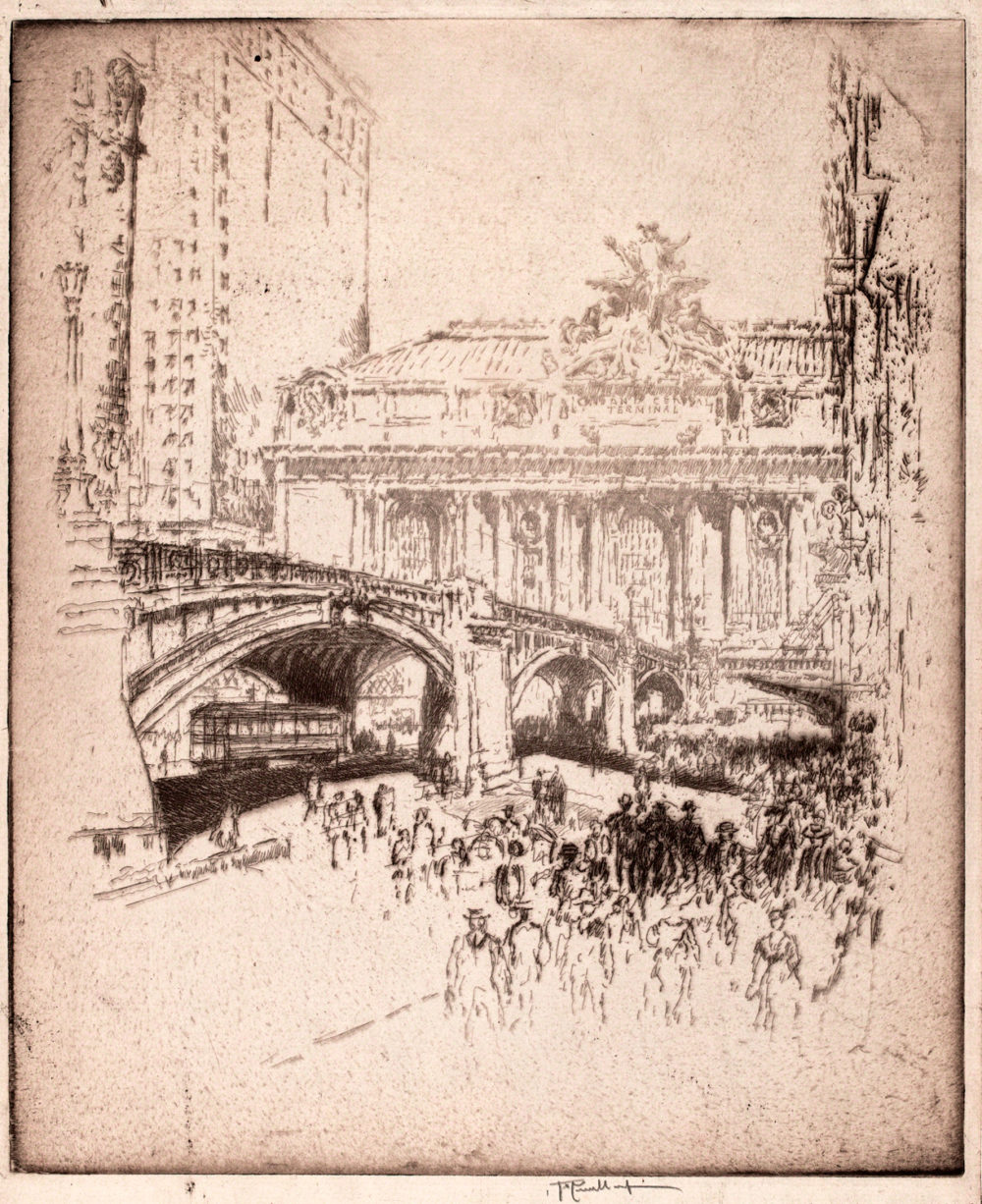 The railroad prints of Joseph Pennell – I Ride The Harlem Line