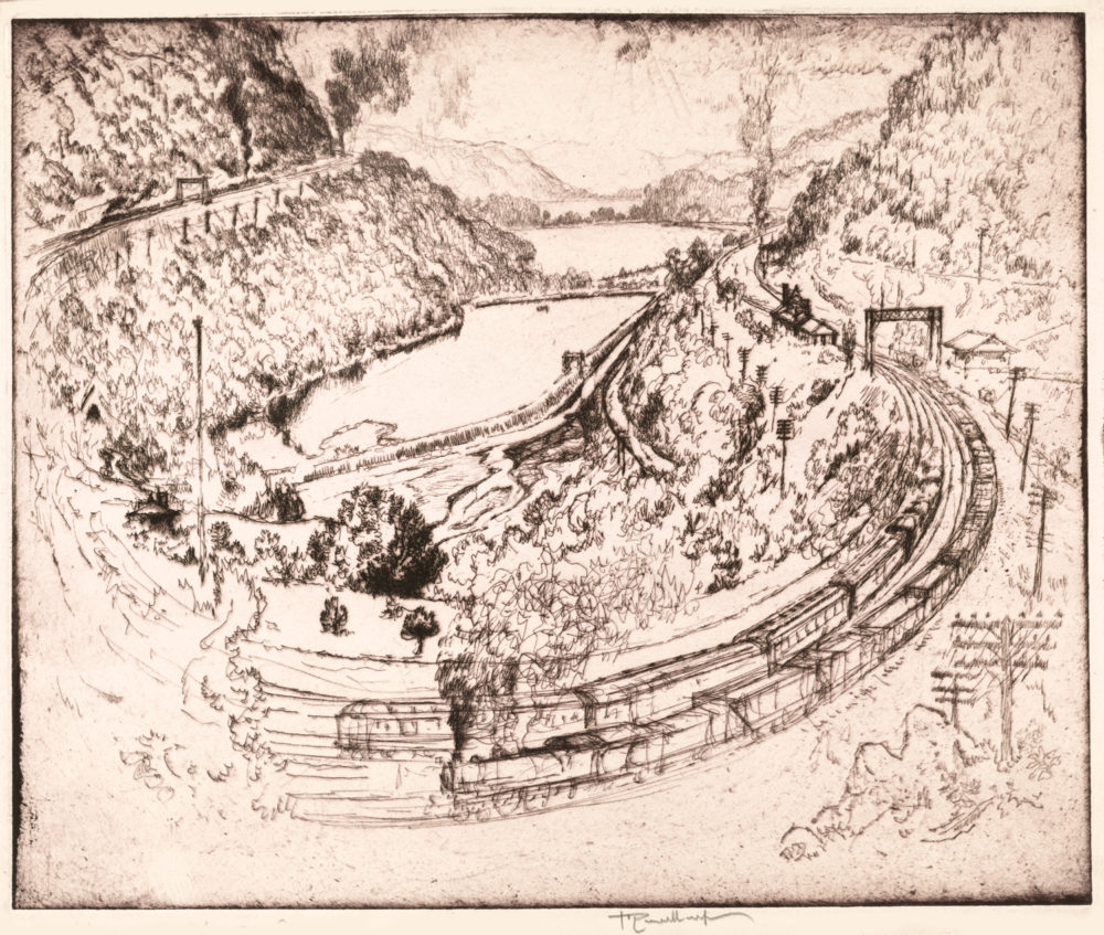 The railroad prints of Joseph Pennell – I Ride The Harlem Line