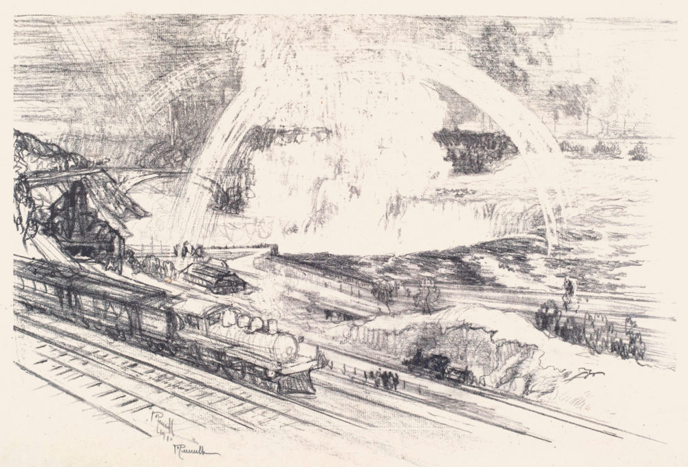 The railroad prints of Joseph Pennell – I Ride The Harlem Line
